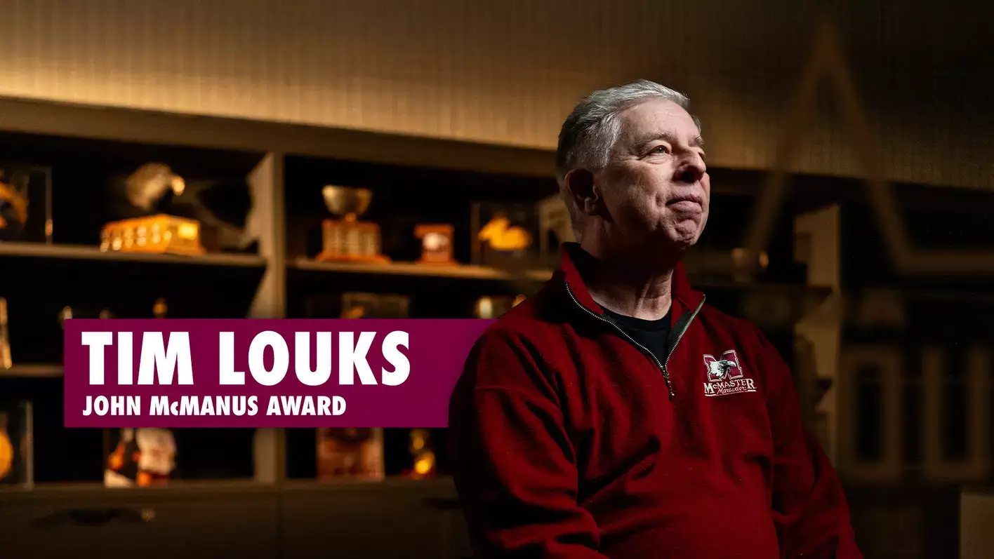 Tim Louks wins OUA John McManus Award | Athletics & Recreation ...
